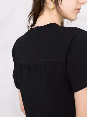 Helmut Lang Core Logo Cropped T-shirt