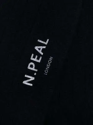 N.peal Logo-print Cashmere Ankle Socks