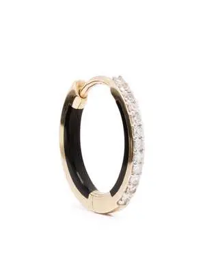 MARIA BLACK Lost Highway 10 Diamond Single Huggie Earring - Gold