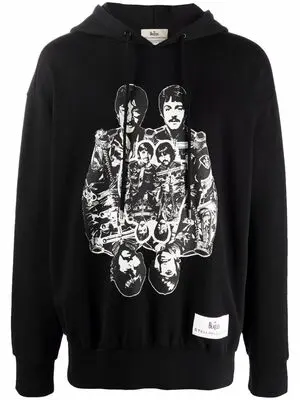 Stella McCartney X The Beatles Printed Hoodie - Black