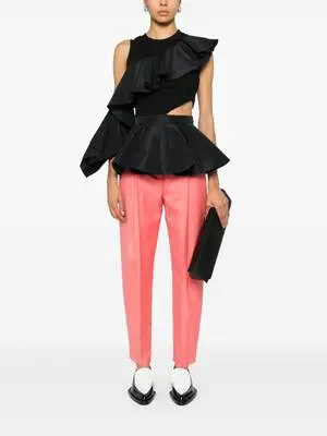 Alexander McQueen Pleat-detail Trousers