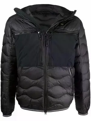 BLAUER. Quilted-finish Puffer Jacket - Black