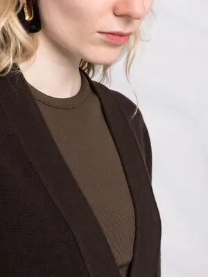 JOSEPH Long Belted Wool Cardigan