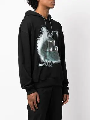 MOSTLY HEARD RARELY SEEN Graphic Print Hoodie