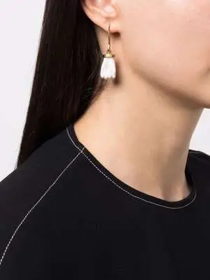 ANDRES GALLARDO Little Hand Pendant Earrings