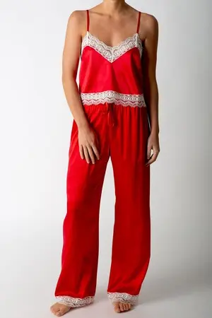 Miguelina Diana Silk Pajama Pant