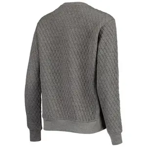 PRESSBOX Texas Longhorns Moose Quilted Pullover Sweatshirt