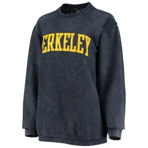 PRESSBOX Cal Bears Comfy Cord Vintage Wash Arch Pullover Sweatshirt