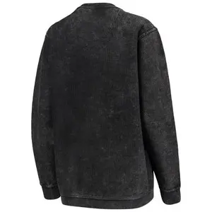 PRESSBOX Michigan State Spartans Comfy Cord Vintage Wash Basic Arch Pullover Sweatshirt