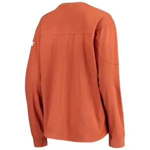 PRESSBOX Texas Longhorns Long Sleeve T-shirt - Burnt Orange