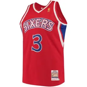 Mitchell & Ness Allen Iverson Philadelphia 76ers 1996/97 Hardwood Classics Authentic Jersey