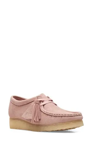 Clarks Clarks(r) Wallabee Chukka Boot Blush Pink Lea