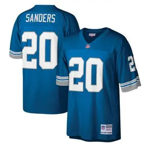 Mitchell & Ness Barry Sanders Detroit Lions Legacy Replica Jersey By - Blue