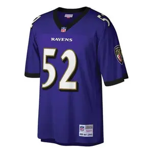 Mitchell & Ness Ray Lewis Baltimore Ravens 2000 Retired Player Replica Jersey