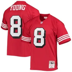 Mitchell & Ness Steve Young San Francisco 49ers Legacy Replica Jersey - Scarlet