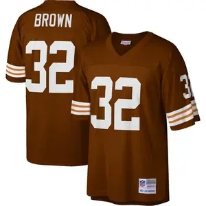 Mitchell & Ness Jim Cleveland S Big & Tall 1963 Retired Player Replica Jersey - Brown