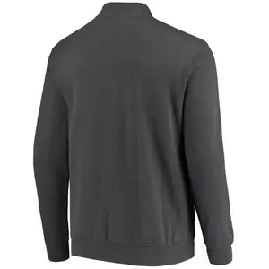 COLOSSEUM Nebraska Huskers Tortugas Logo Quarter-zip Jacket - Charcoal