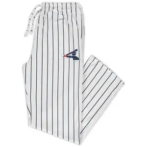 CONCEPTS SPORT Black Chicago Sox Big & Tall Pinstripe Sleep Pants - White