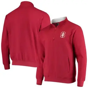 COLOSSEUM Stanford Tortugas Logo Quarter-zip Jacket
