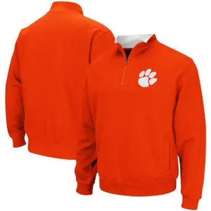 COLOSSEUM Clemson Tigers Quarter-zip Jacket