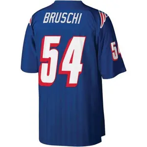 Mitchell & Ness Tedy Bruschi New England Patriots Legacy Replica Jersey - Royal