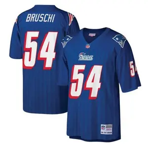 Mitchell & Ness Tedy Bruschi New England Patriots Legacy Replica Jersey - Royal
