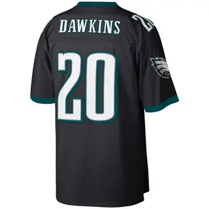 Mitchell & Ness Brian Dawkins Philadelphia Eagles Legacy Replica Jersey - Black