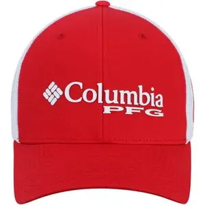 Columbia Scarlet Nebraska Huskers Collegiate Pfg Flex Hat