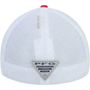 Columbia Scarlet Nebraska Huskers Collegiate Pfg Flex Hat