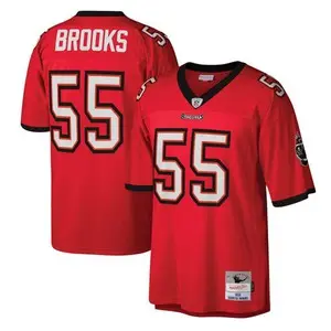 Mitchell & Ness Derrick Brooks Tampa Bay Buccaneers Legacy Replica Jersey - Red