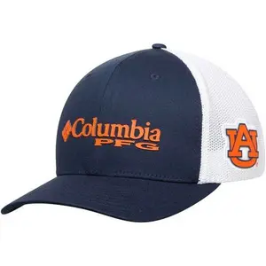 Columbia Auburn Tigers Collegiate Pfg Flex Hat - Navy