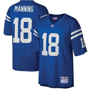 Mitchell & Ness Peyton Manning Indianapolis Colts Big & Tall 1998 Retired Player Replica Jersey - Royal