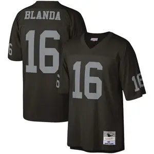 Mitchell & Ness George Blanda Las Vegas Raiders 1967 Legacy Replica Jersey - Black