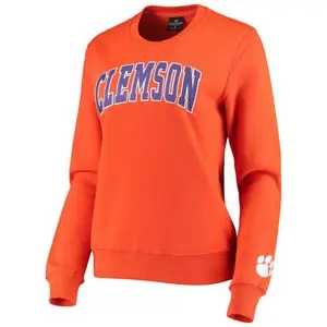 COLOSSEUM Clemson Tigers Campanile Pullover Sweatshirt