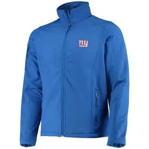 DUNBROOKE New York Giants Sonoma Softshell Full-zip Jacket