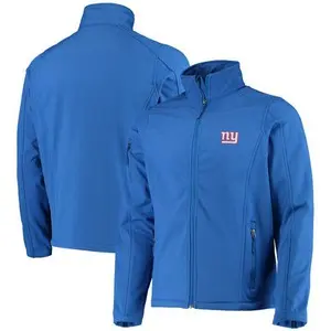 DUNBROOKE New York Giants Sonoma Softshell Full-zip Jacket