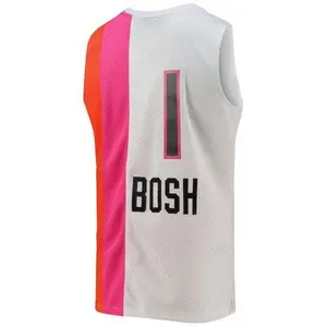 Mitchell & Ness Chris Bosh Miami Heat 2001/02 Hardwood Classics Swingman Jersey