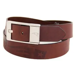 EAGLES WINGS Brandish Leather Belt - Brown