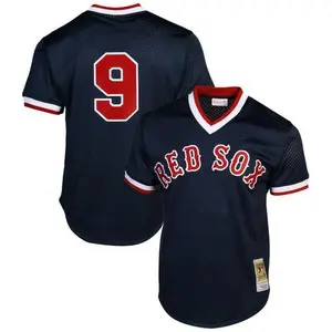 Mitchell & Ness Ted Williams Boston Red Sox 1990 Authentic Cooperstown Collection Batting Practice Jersey - Navy