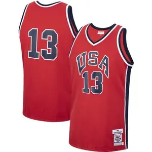 Mitchell & Ness Chris Mullin Usa Basketball 1984 Authentic Jersey - Red