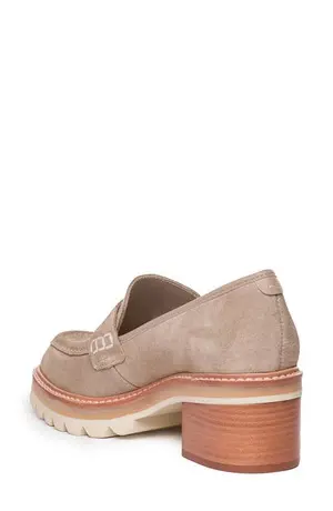 Bernardo Selma Leather Loafer Pump