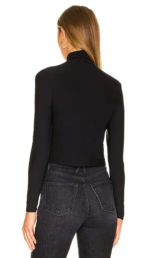 Commando Butter Long Sleeve Cropped Turtleneck