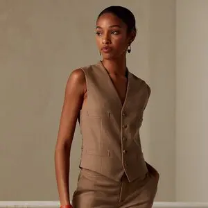 Ralph Lauren Jaiden Stretch--hair Vest