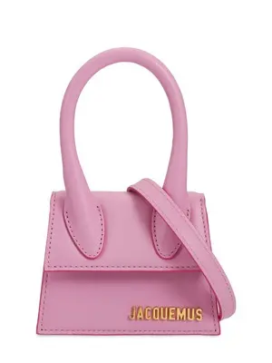 Jacquemus Le Chiquito Leather Top Handle Bag Light Pink