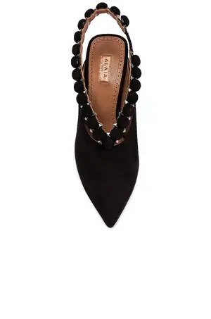 Alaïa Mini Bombe Ankle Strap Pump