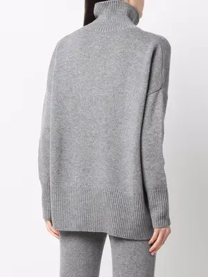 LISA YANG Heidi Knitted Roll-neck Jumper