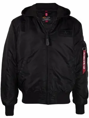 Alpha Industries Logo Bomber Jacket