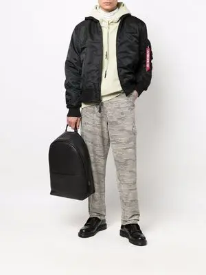 Alpha Industries Logo Bomber Jacket