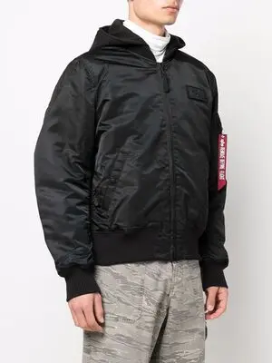 Alpha Industries Logo Bomber Jacket