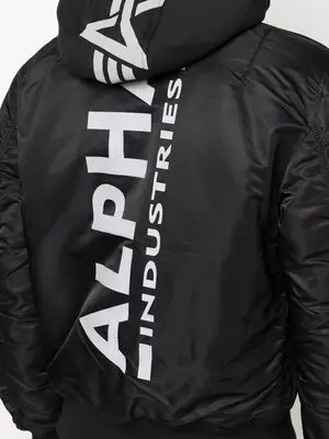 Alpha Industries Logo Bomber Jacket